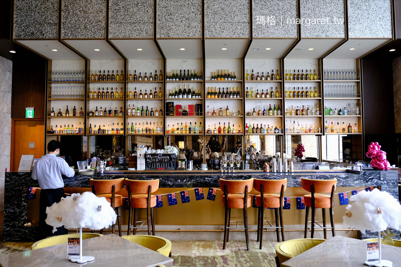 JC CAT雲朵下午茶。無尾熊帶路澳洲味蕾旅行｜The Lounge。六福萬怡酒店大廳酒吧 @瑪格。圖寫生活